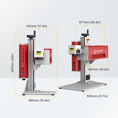 Cloudray Laser Machine Protective Cover For CO2 Galvo Laser & UV Laser