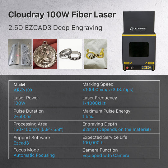 Cloudray Laser Marking Engraving and Engraver Machines