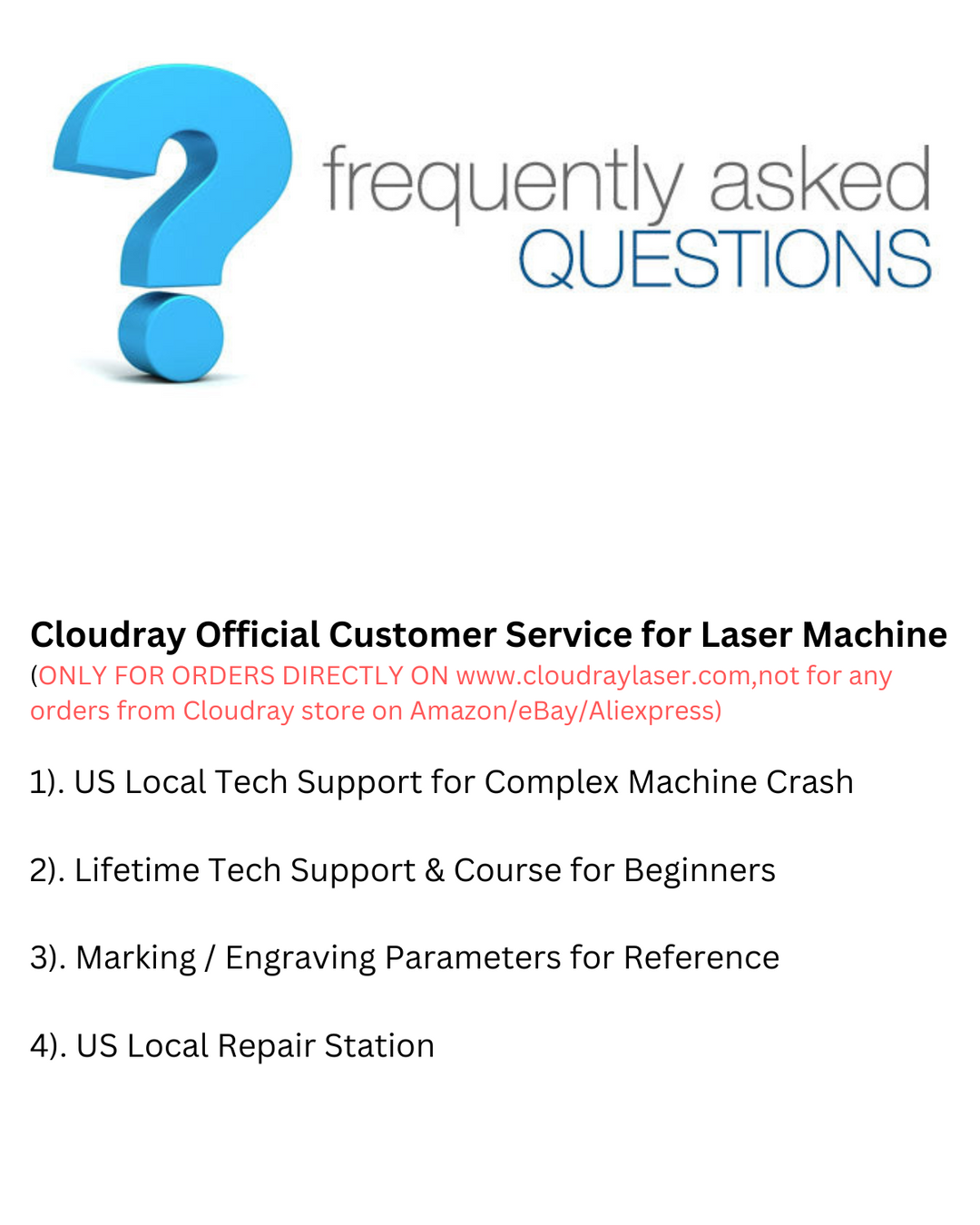 FAQ – Cloudray Laser
