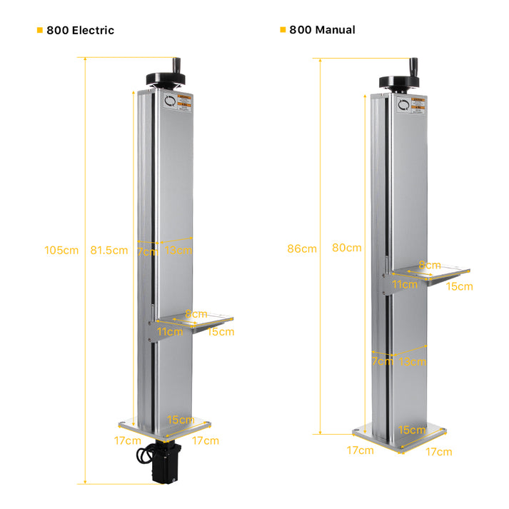 Cloudray Manual Lift Column For Laser Engraving Machine – Cloudray Laser