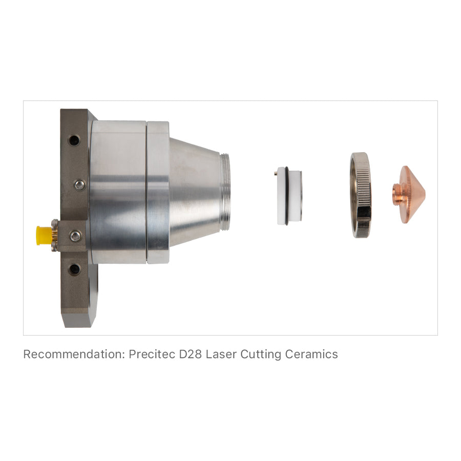Cloudray Nozzle Connector For F150 6-8kW PT Procutter Laser Cutting He – Cloudray Laser