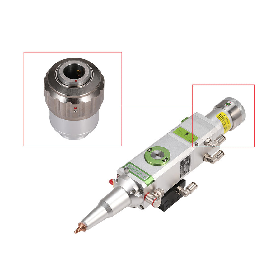 Cloudray QBH Connector 0-6kW Fiber Cable Adapter For Raytools Laser He ...