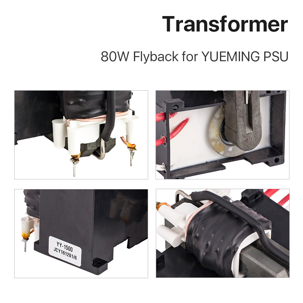 Cloudray Flyback Transformer for YUEMING Co2 Laser Power Supply ...